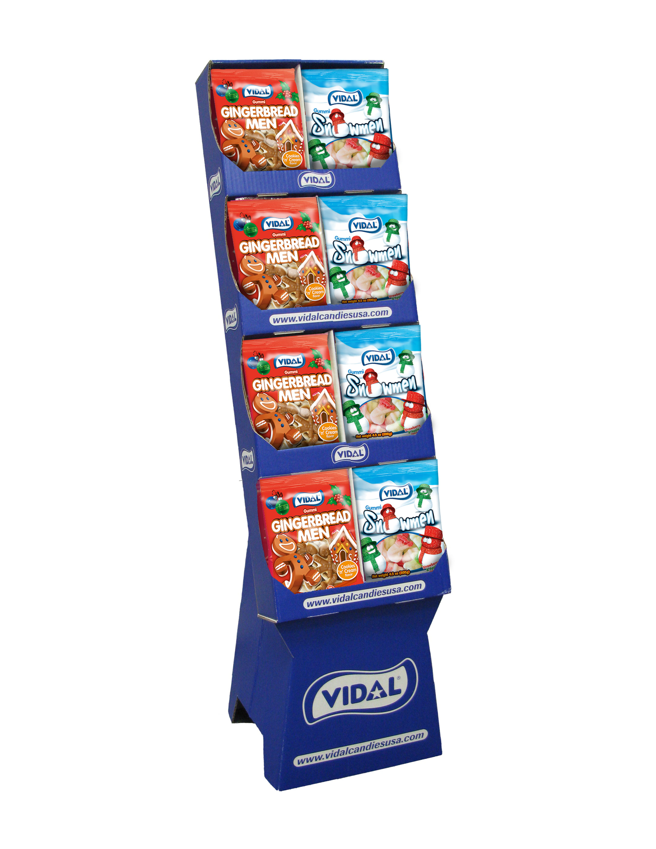 Gingerbread Men / Snowmen - Vidal Golosinas